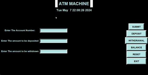 Octanets Python Atm Interface Project Shanti Priya Posted On The