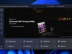 AMD APU Tuning Utility Download SourceForge Net
