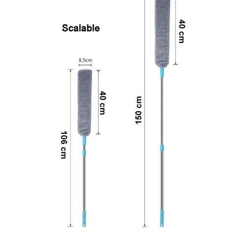 Четка за почистване Телескопична Плоска Гъвкава почистваща част Emag Bg