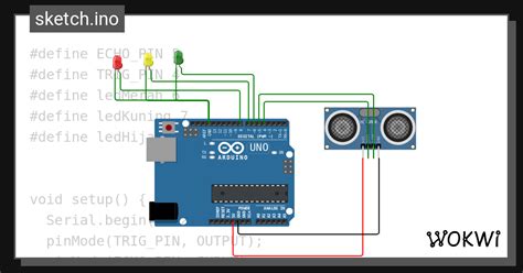 Deteksi Banjir Wokwi Esp32 Stm32 Arduino Simulator