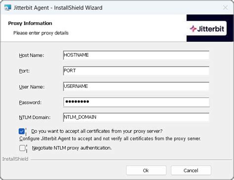 Proxy Server For Jitterbit Private Agents
