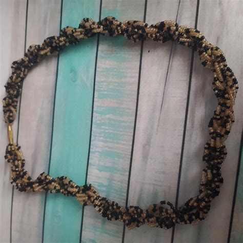 Ожерелье винтаж стеклянный бисер — цена 170 грн в каталоге Колье и ожерелья Купить аксессуары по