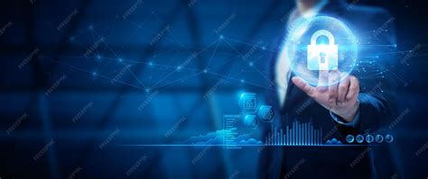 Premium Photo Concepts Of Cybersecurity User Privacy Protection And Encryption And Secure