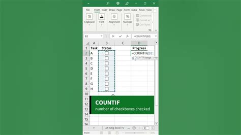 How To Involve Checkboxes In Formula 🔥 Count Checked Checkboxes Excel Youtube