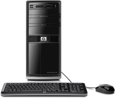 Hp Pavilion Elite Hpe 130f Desktop Pc Windows 7 Home Premium Amazon