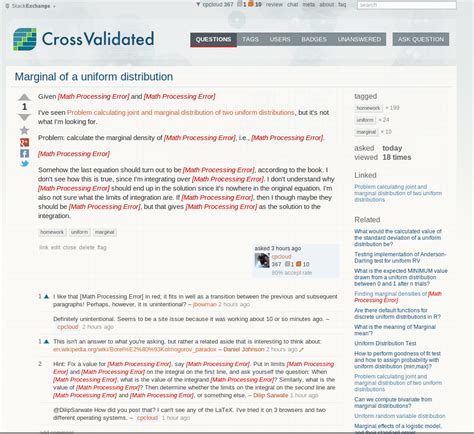 Math Processing Error Cross Validated Meta