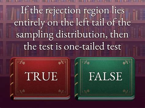 Null And Alternative Hypothesis Quiz