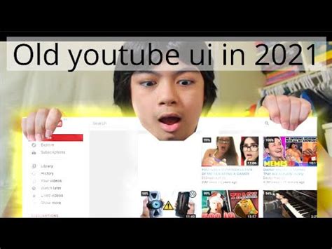 How To Get The OLD YOUTUBE UI YouTube
