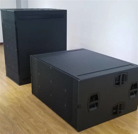 High Performance Dual 18 Inch Powerful Passive Neodymium Subwoofer System Acoustic Subwoofer