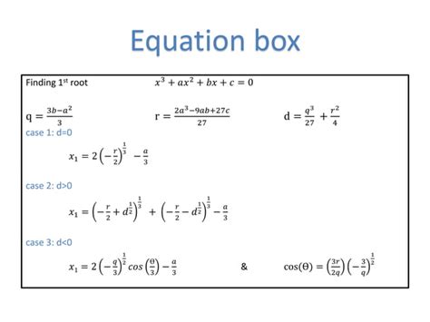 Cubic Root Using Excel Pptx Physics Science