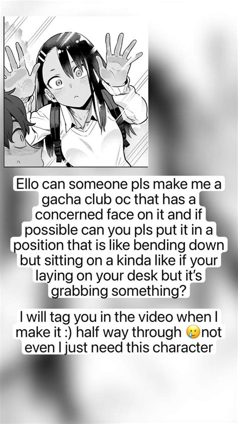 Ello Can Someone Pls Make Me A Gacha Club Oc That Has A Concerned Face