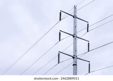 Overhead Electrical Transformer Installed On Two Stock Photo Shutterstock