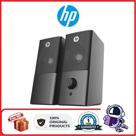 HP DHS Multimedia Computer Speaker Desktop Office Home Stereo Small Speaker Shopee