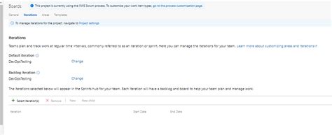 Azure Devops Defined Iteration Paths Sprints Is Being Ignored Stack