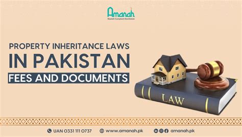 Property Inheritance Laws In Pakistan Documents And Fees Amanah Pk