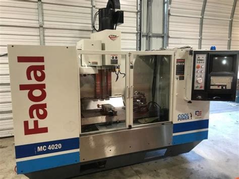 Fadal 4020 Ht Cnc Vmc 2005 Extended Z 4th Axis Rigid Tap Expanded Memory Available