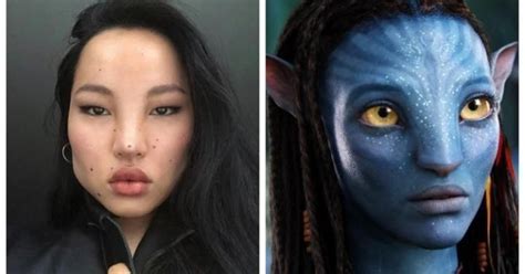 Тибетская модель с внешностью инопланетного аватара будоражит соцсети Лицо Модели Красота