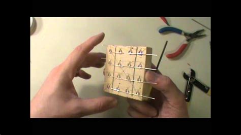 X X LED Cube Construction YouTube