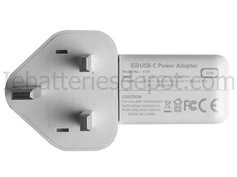 61w Usb C Apple Macbook Pro 13 2020 4 Tb 3 Adapter Charger