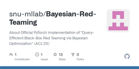 Github Snu Mllab Bayesian Red Teaming About Official Pytorch Implementation Of Query