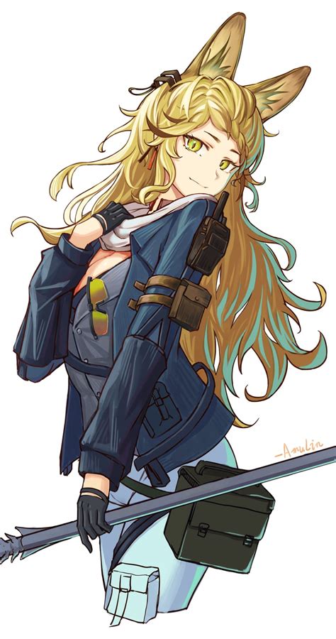 Quercus And Quercus Arknights Drawn By Quietmrcat Danbooru