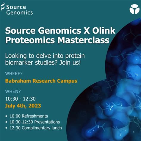 Join Us For The Source Genomics X Olink Masterclass