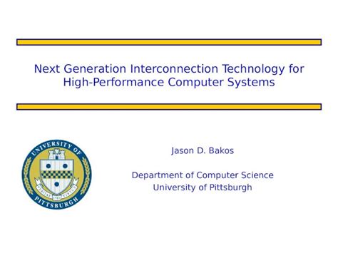 ppt next generation interconnection technology for high performance