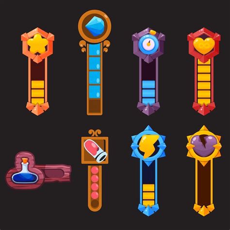 Premium Vector Pixel Game Icon Retro Video Games Element Arcade UI Button Digital Console 8bit