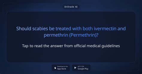 Should Scabies Be Treated With Both Ivermectin And Permethrin Permethrin