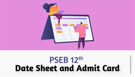 Download PSEB 12th Date Sheet And Admit Card 2021