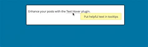 How To Add A Hover Text In Your Pages WP Moon