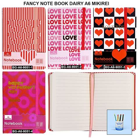 Fancy Notebook Dairy A6