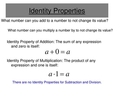 Ppt Algebraic Properties Powerpoint Presentation Free Download Id