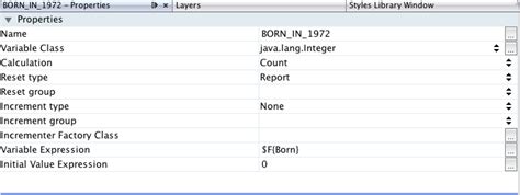 Jasper Reports Row Count For A Column Stack Overflow