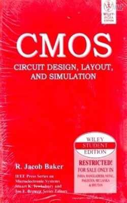 Buy Cmos Circuit Design Layout And Simulation By R Jacob Baker Bookchor