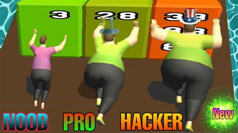 NOOB VS PRO VS HACKER FAT PUSHER YouTube