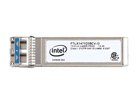 Intel E10gsfplr Dual Rate 10gbase Lr Sfp Module Retail