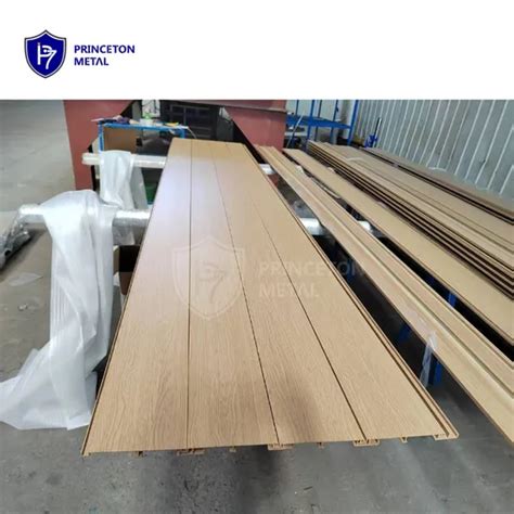 Powder Coating Aluminum Cladding Extrusion External Wall Panel Profile Sample Wall Cladding