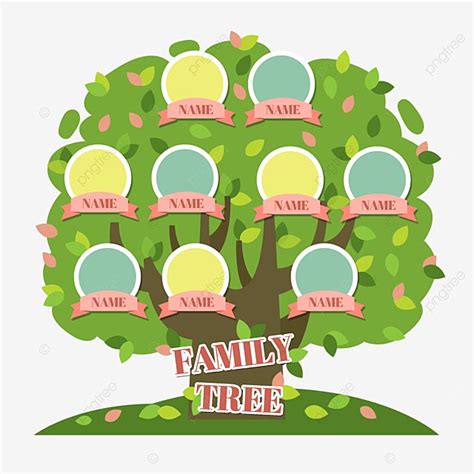 손으로 그린 녹색 가계도 가족 일러스트 다이어그램 족보 큰 나무 가족의 일원 Png 일러스트 및 Psd 이미지 무료 다운로드 Pngtree Tarjetas De