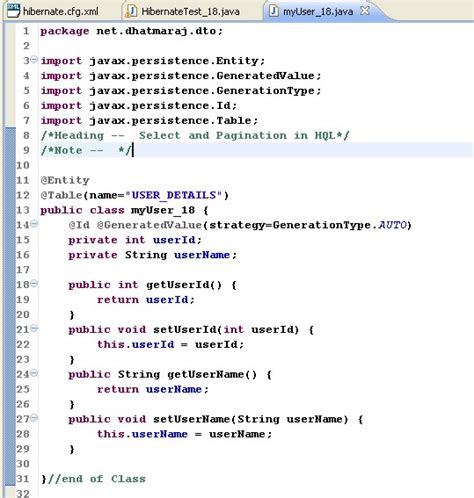 Hibernate Hibernate Annotation Select And Pagination In Hql