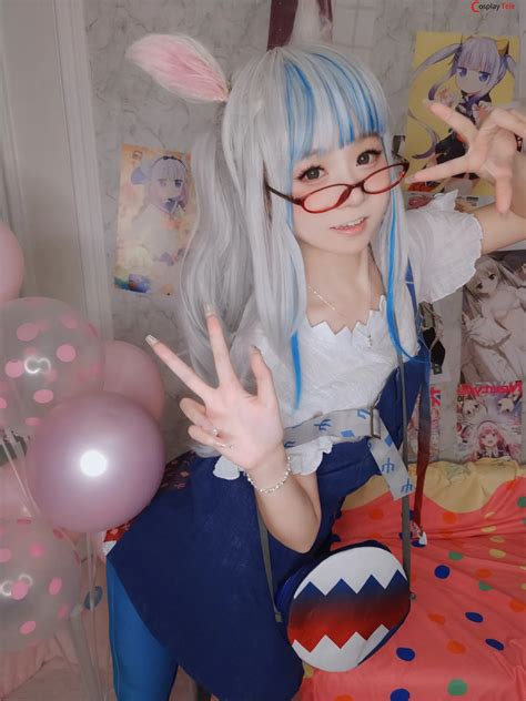 Yaoyaoqwq Cosplay Gawr Gura Hololive Photos And Videos Cosplaytele