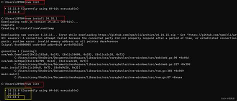 使用nvm安装node成功后安装vue Cli也成功。但是不能使用vue V命令。vuecli安装成功后vue V不成功 Csdn博客