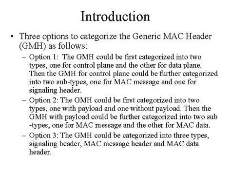 MAC Header Design Analysis For Upper MAC IEEE