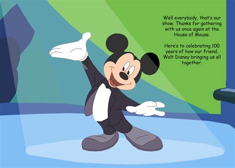 100 Years Of Disney House Of Mouse By Mysteryart901 On Deviantart