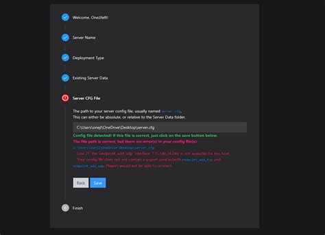 Endpoint Severcfg Error Server Discussion Cfxre Community