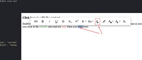 Javascript Change Text Color Icon Color To Selected Color Froala