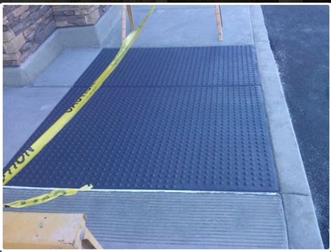 Corada SafetyStepTD Ramp Up Detectable Warning System