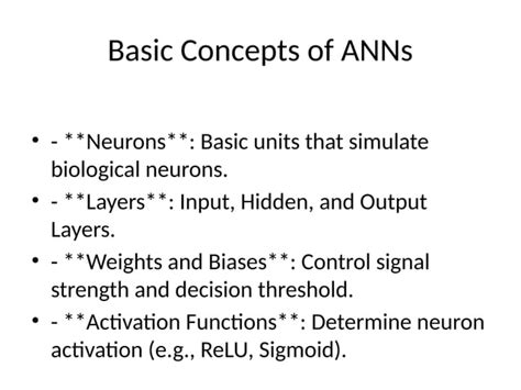 Artificial Neural Networks Anns Presentation Pptx Artificial Intelligence Technology And Computing