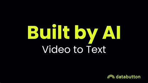 Add Video To Text Feature To Your App In Just 10 Minutes With
