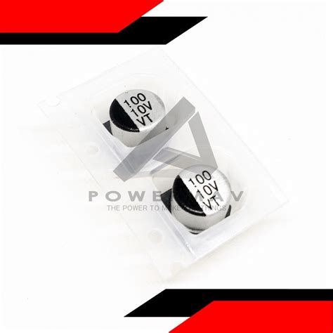 2pcs 100uf 10v Capacitor Smd Powermav Electronics Store